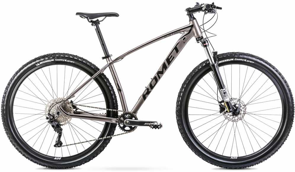 Dviratis Romet Mustang M4 LITE 2024 graphite-juodas-17" / M (Dydis: 17 ...
