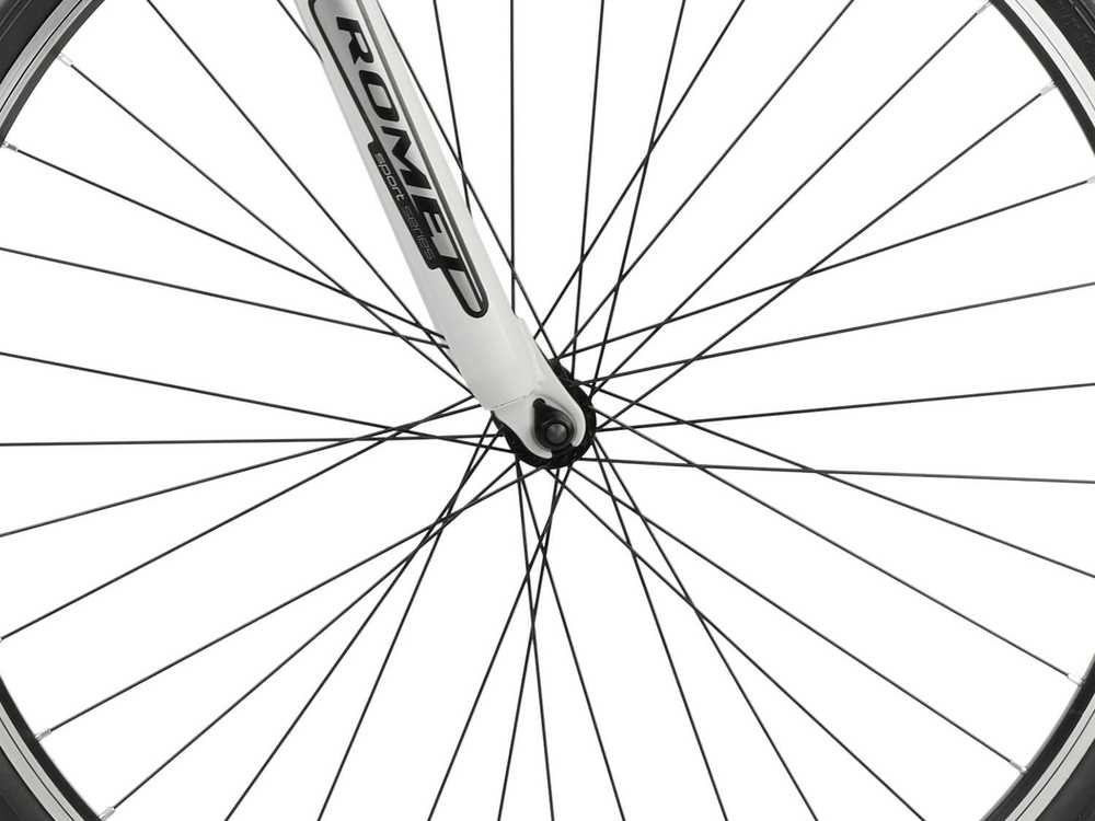 Dviratis Romet Orkan D Lite 28" 2023 baltas-violet-17" / M (Dydis: 17 ...