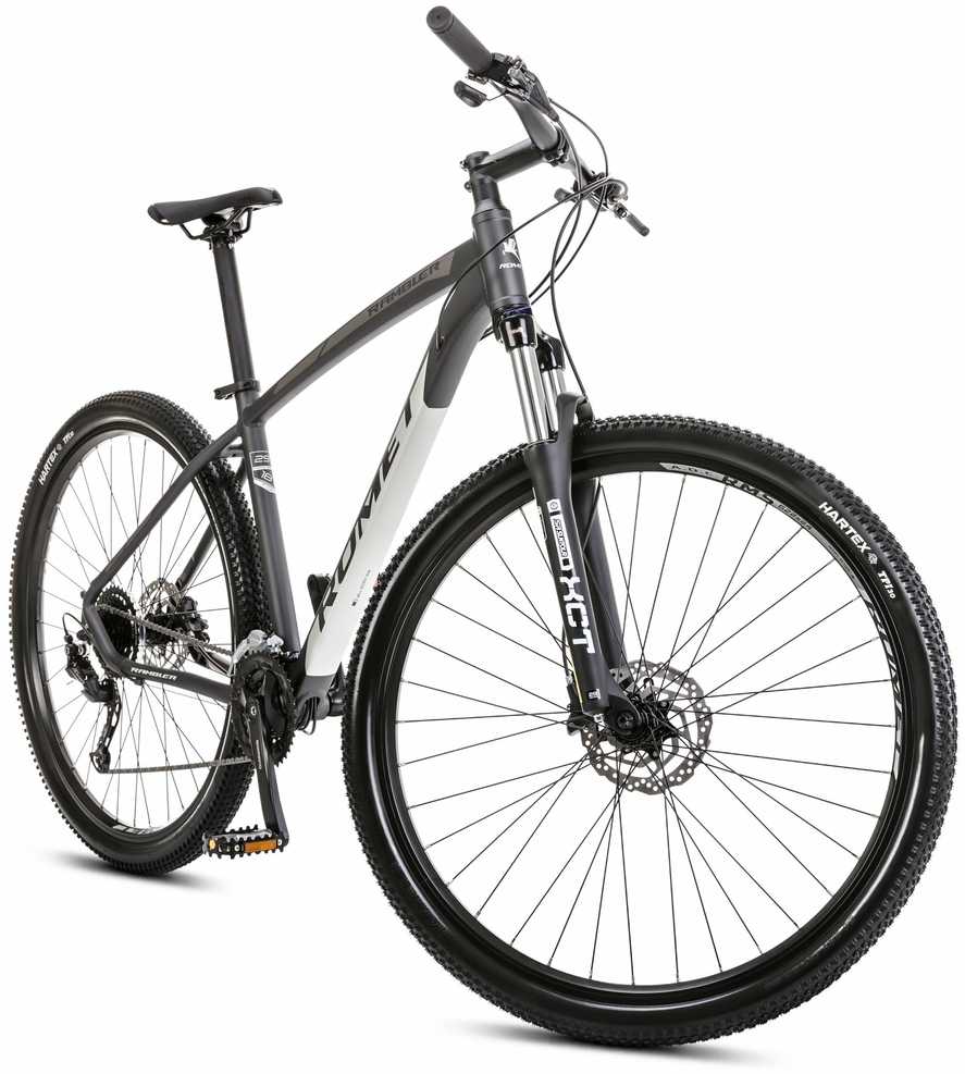 Dviratis Romet Rambler R9.4 2024 graphite-baltas-20" / L (Dydis: 20 ...