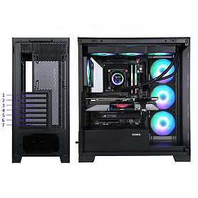 Mdata Gaming Core i7-14700F 32GB 1TB SSD RTX 4060 TI 8GB NoOS Stacionarus kompiuteris, modelis ...