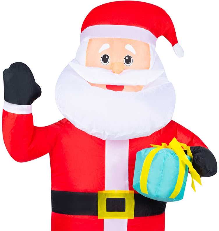 Pripučiamas Kalėdų Senelis su LED apšvietimu, žema kaina | Varle.lt