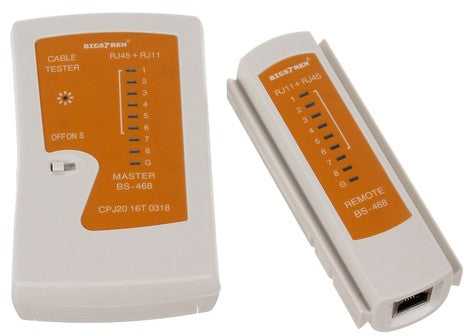 RJ45 / RJ11 kabelių testeris, žema kaina | Varle.lt