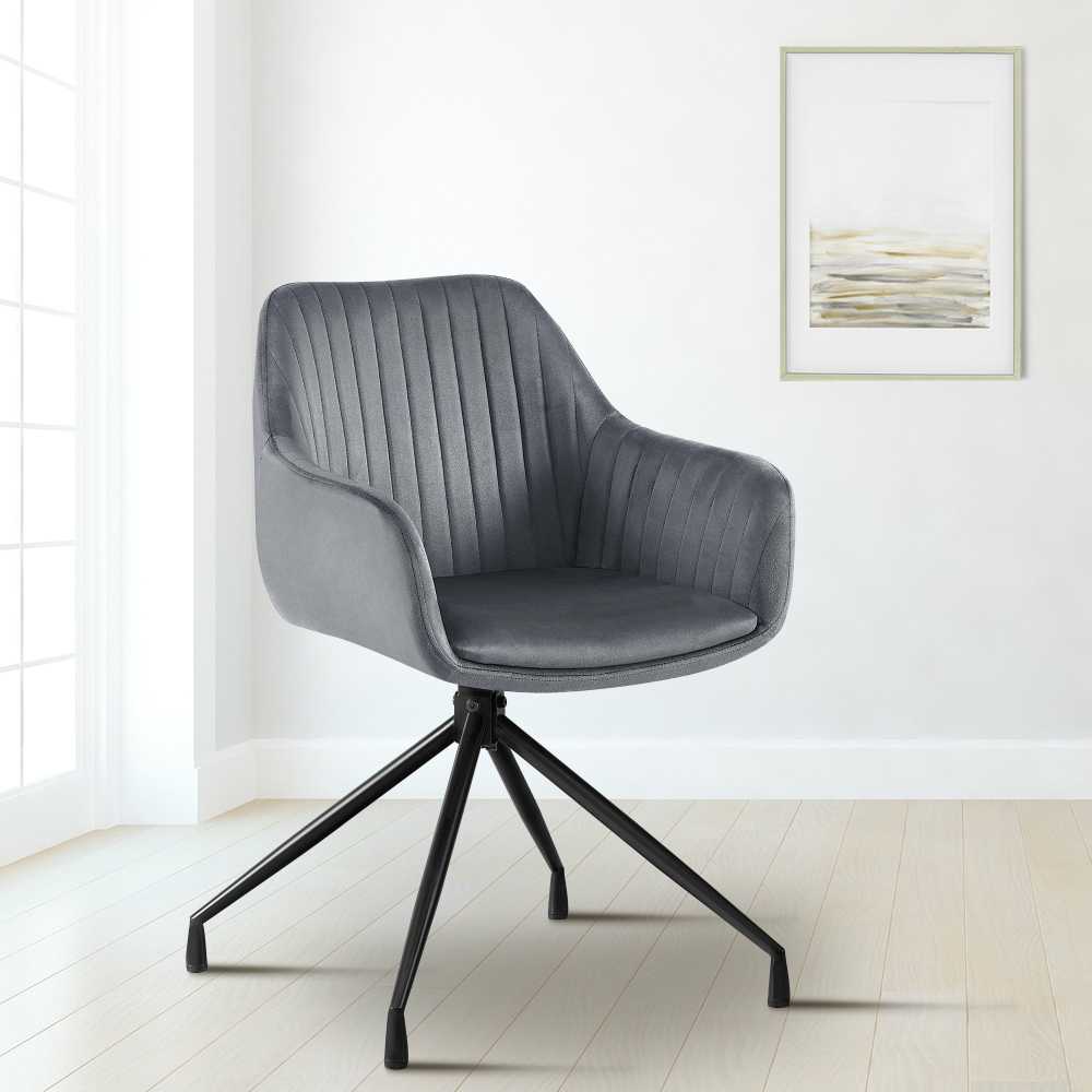 Mville Velvetinė valgomojo kėdė "Welby, modelis - DE324949, žema kaina ...