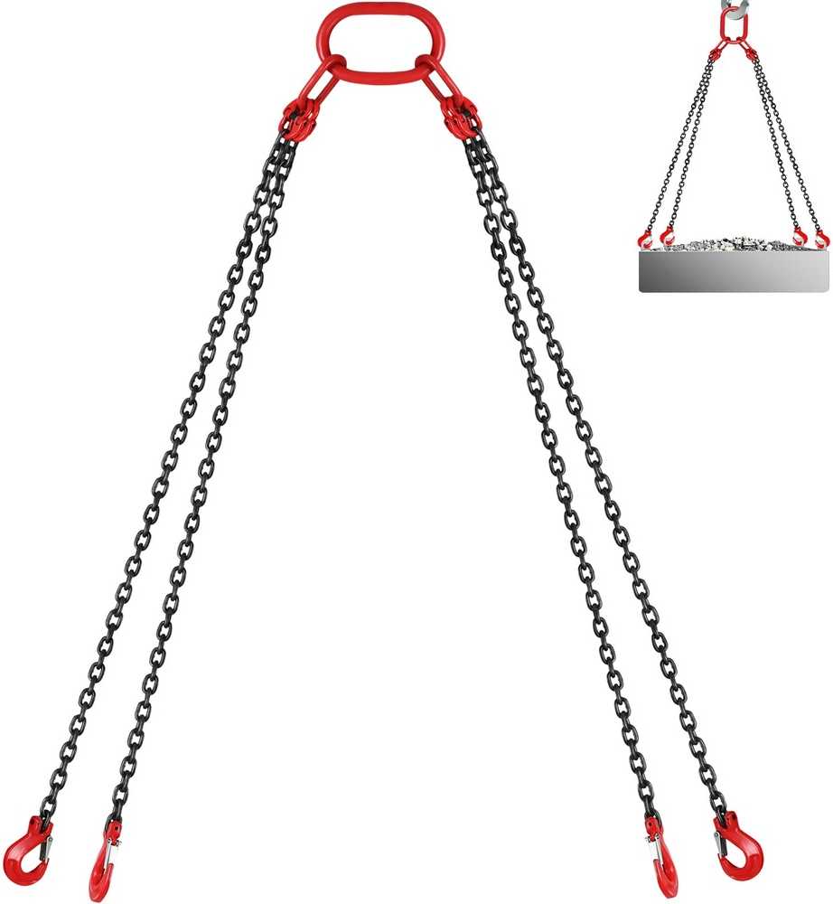 Grandininis stropas, 4 kojos, 5 tonos, 3 m, žema kaina | Varle.lt