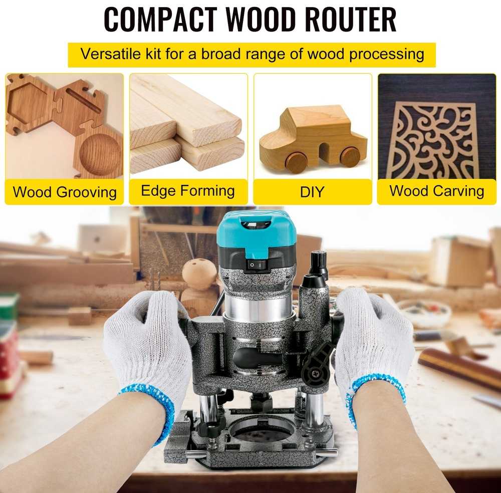 Medžio Freza, 710W, Kintamas Greitis, žema kaina | Varle.lt