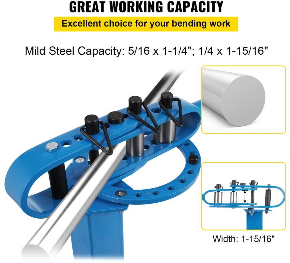 Rankinis metalo lenkimo staklės: plienui, 7 štampai, grindų tipo ...