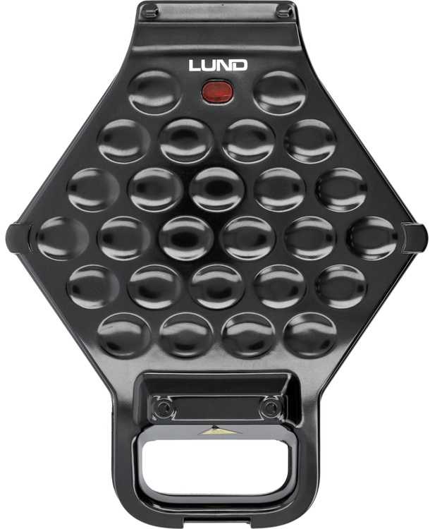 Vaflinė Burbulinių vaflių gaminimo aparatas, 700W, nelimpančios ...