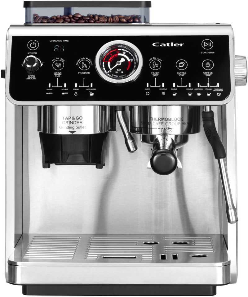 Kavos aparatas Catler ESPRESSO MACHINE-ES 910, modelis - ES 910, žema ...