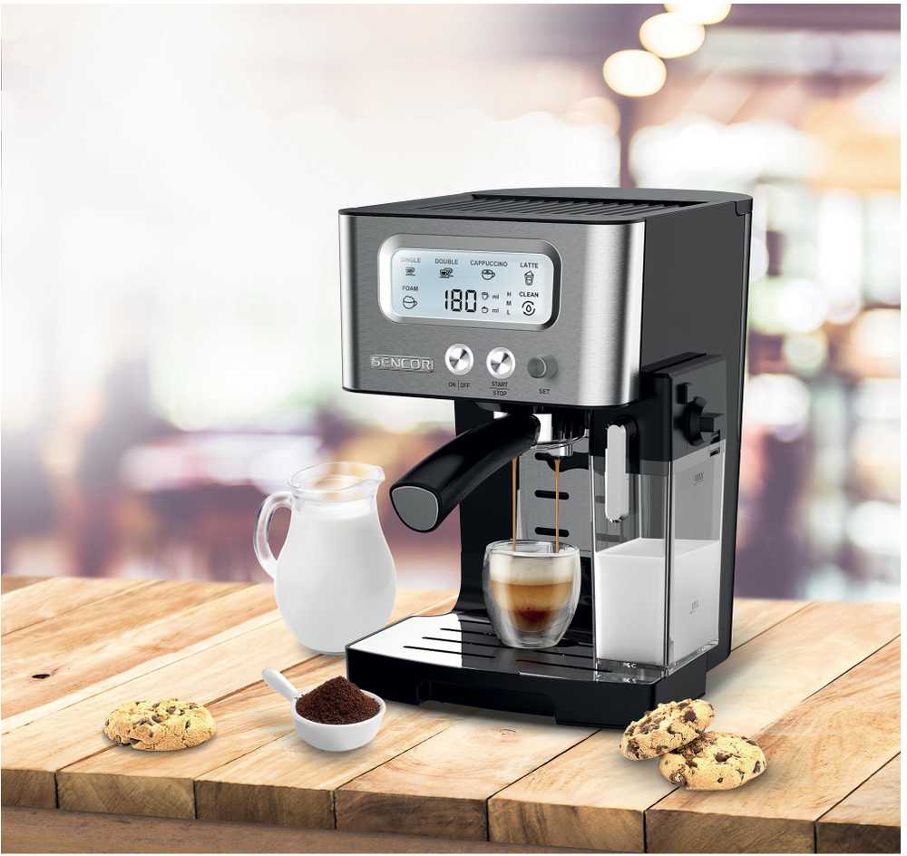 Kavos aparatas Sencor ESPRESSO MACHINE-SES 4090SS, modelis - SES 4090SS ...