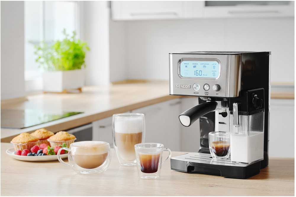 Kavos aparatas Sencor ESPRESSO MACHINE-SES 4090SS, modelis - SES 4090SS ...