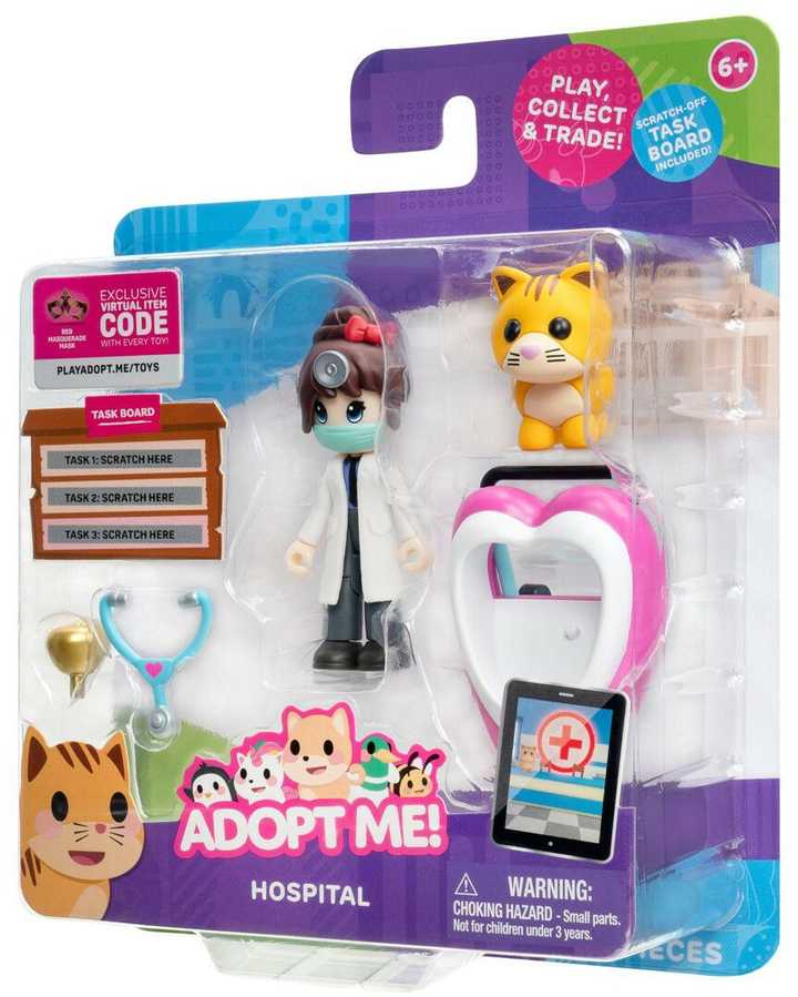 Adopt Me - Friends Pack - Hospital, modelis - 191726499121, žema kaina ...