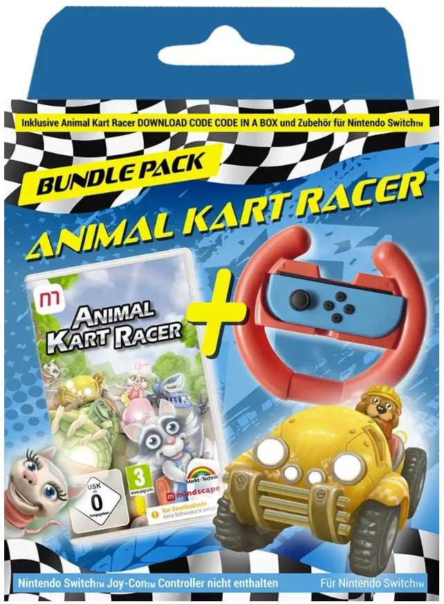 „Animal Kart Racer“ rinkinys (kodas dėžutėje) – „Nintendo Switch“, žema ...