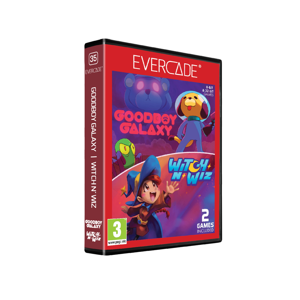 Blaze Evercade Goodboy Galaxy / Witch n'Wiz – BLAZE TAB Plus, žema ...