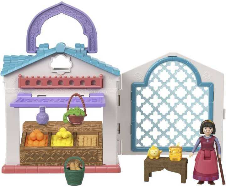 Teka „Disney Wish“ – „Mini Doll Playset“ – „Dahlia's Rosas Marketplace ...