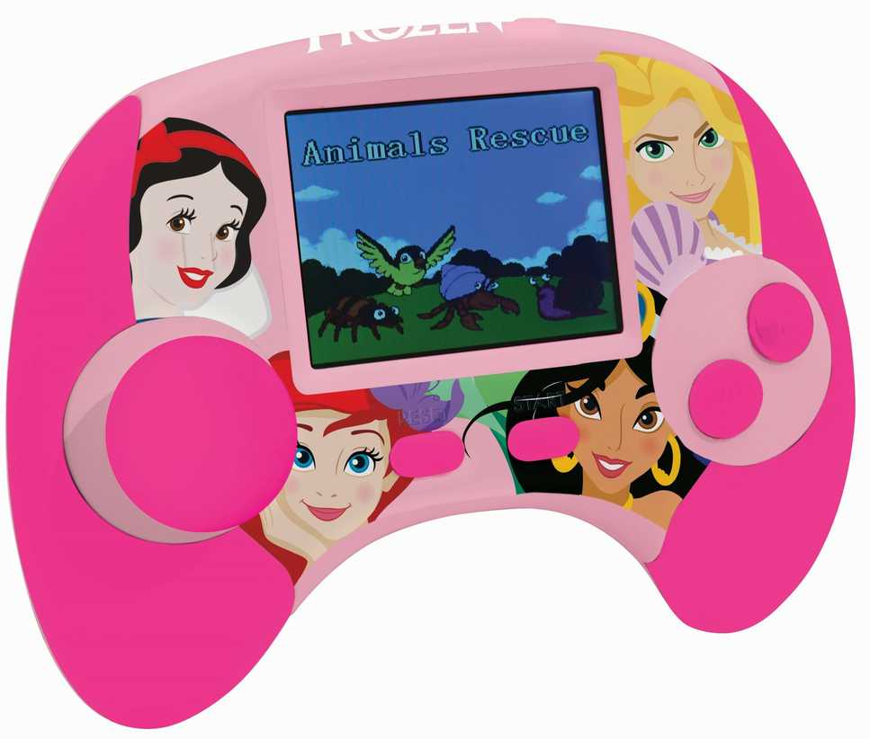 Lexibook – „Disney Princess Educational“ delninė dvikalbė konsolė su ...