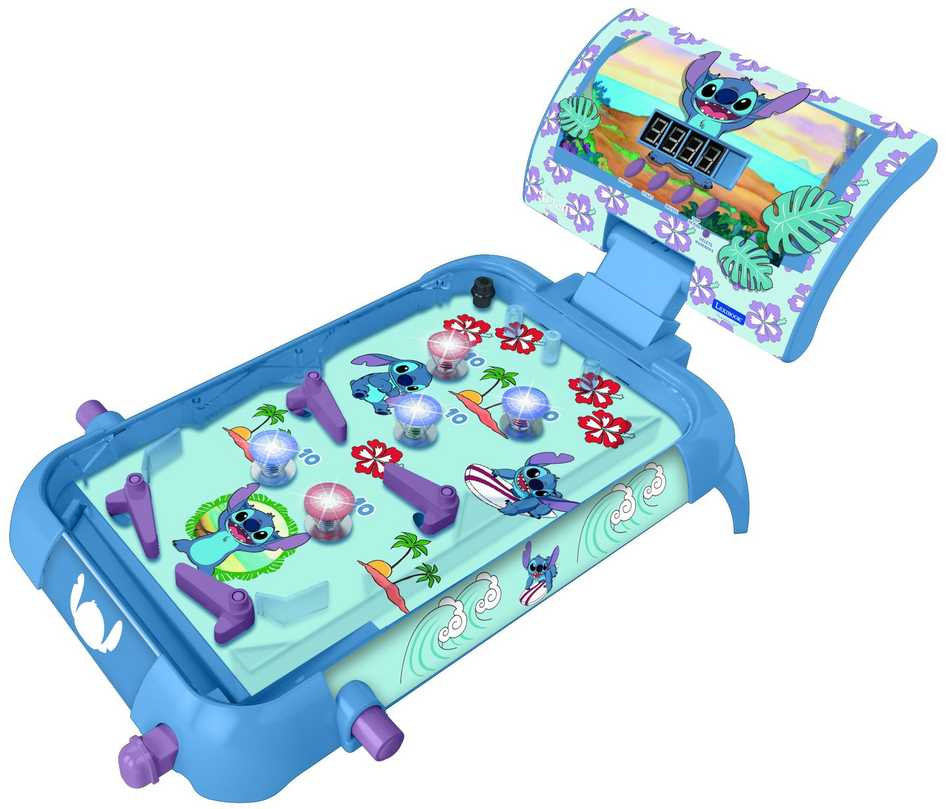 Lexibook - Stitch Electronic Pinball with lights & sounds (JG610D ...