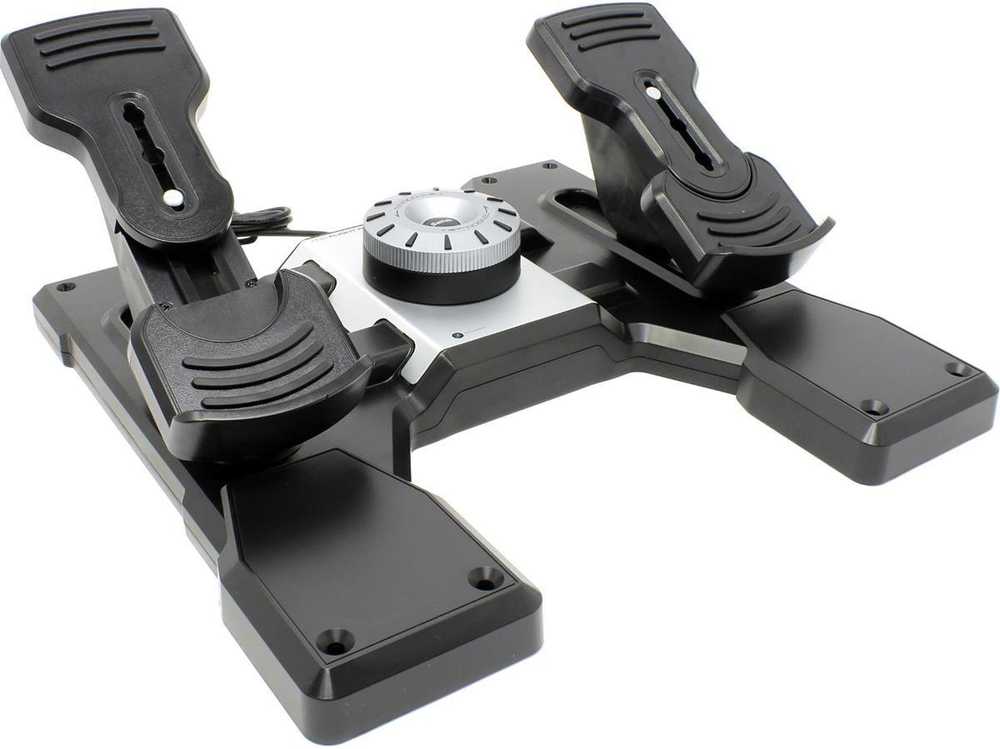 Logitech Pro Flight Rudder Pedals Skraidymo simuliatorius, modelis ...