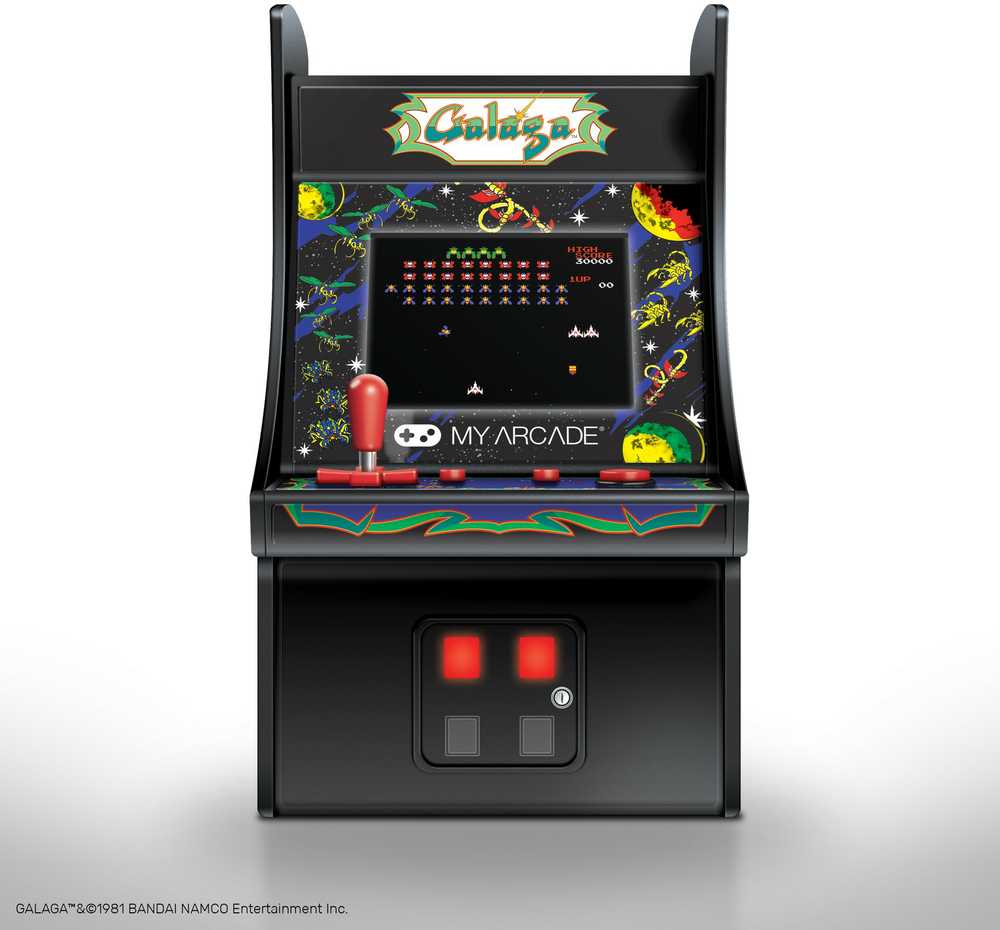 Kompiuterinė Konsolė My Arcade Micro Player Galaga 6,75", modelis - DGUN-3222, žema kaina | Varle.lt