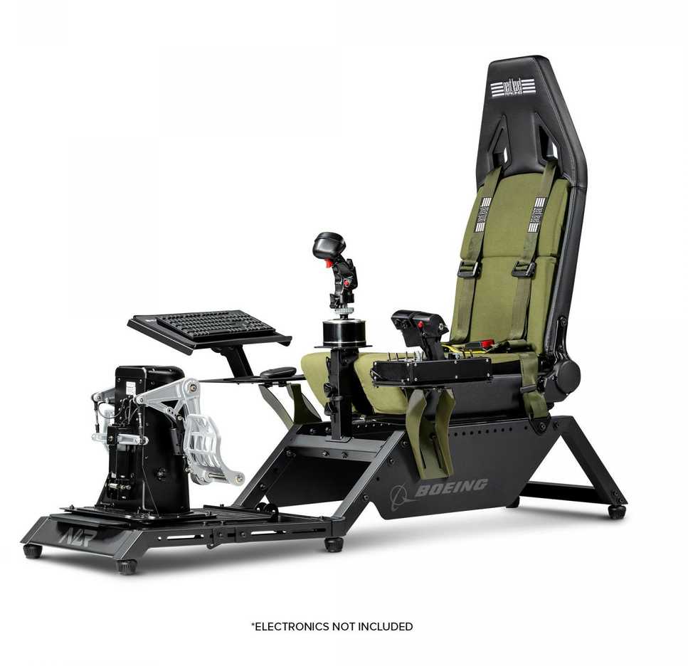 Next Level Racing Kito lygio lenktynės – karinis skrydžio simuliatorius ...