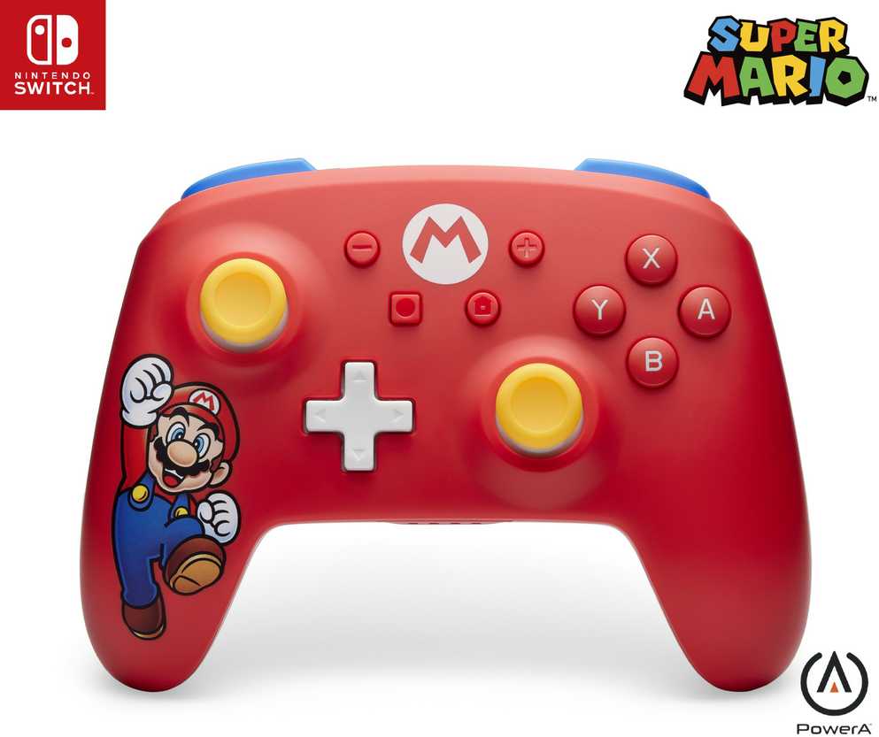 PowerA Wireless Controller ‒ Mario Joy (Nintendo Switch), žema kaina ...