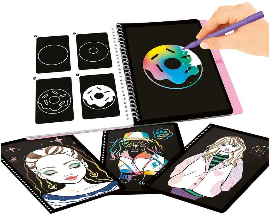 Topmodel - Magic-Scratch Book - (413266), žema kaina | Varle.lt