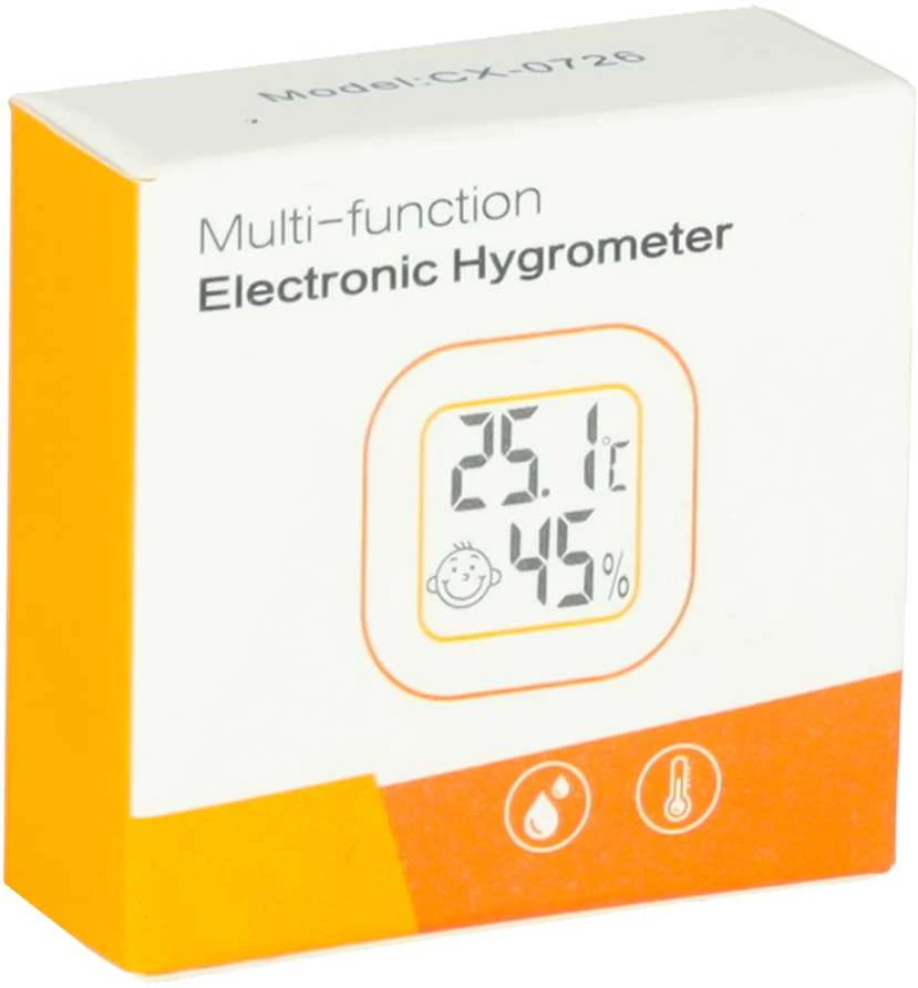 Higrometras Kambario termometras Drėgmės matuoklis LCD, modelis ...