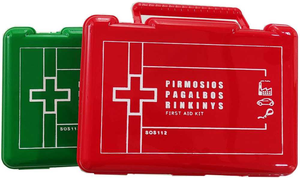 Pirmosios pagalbos rinkinys LT BD (2022m. atnaujintos sudėties), žema ...