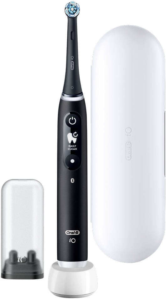 Braun iOM6.1B6.3DK Oral-B iO6 Elektrinis Dantų Šepetėlis Juodas Onyx ...