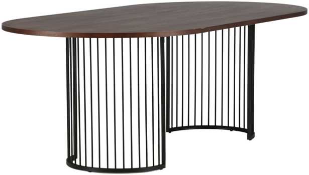 Venture Design Valgomasis stalas, Hamneskär, 110x220 cm, Riešutas ...