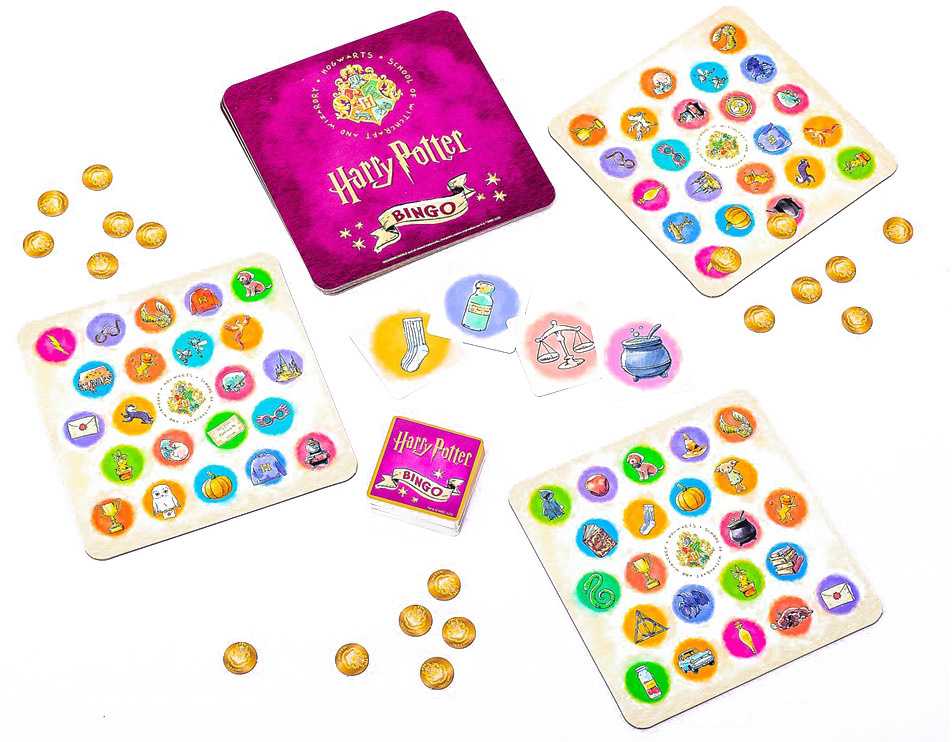 „Bingo Harry Potter Game“, vakarėlių žaidimas, skirtas „Hogwarts ...