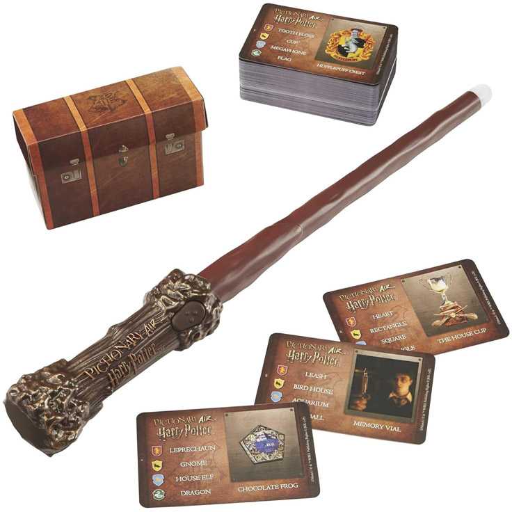 Mattel Puns Game Pictionary Air Harry Potter Wand Applique GR0703 ...