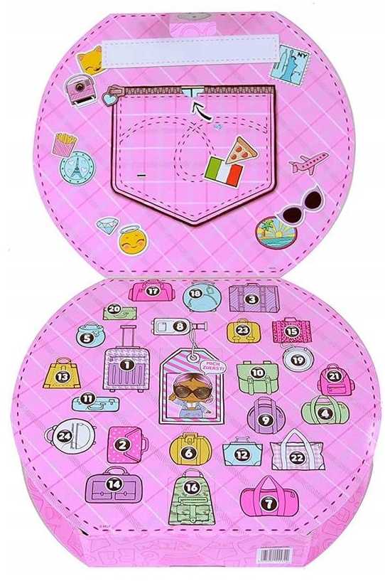 MGA L.O.L. SURPRISE! Advento kalendorius OOTD su 25 staigmenomis, žema ...