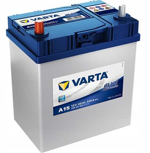 Varta Akumuliatorius 40 Ah 330 A EN 12V, modelis - BD A15, žema kaina ...
