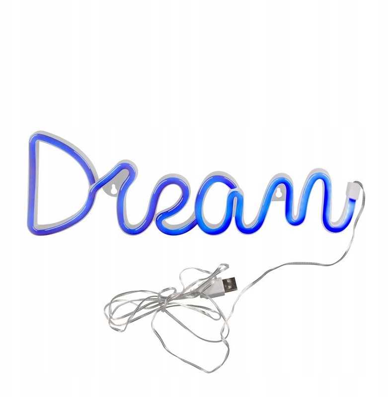 Dekoratyvinė lemputė - NEON DREAM USB A + akumuliatoriaus maitinimas ...
