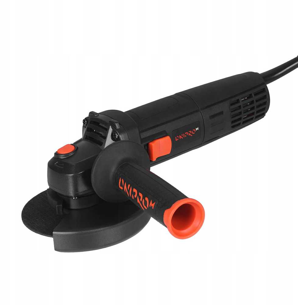 Kampinis šlifuoklis 1000W, 125mm, reg. greitis GS-120S DNIPRO-M, žema ...