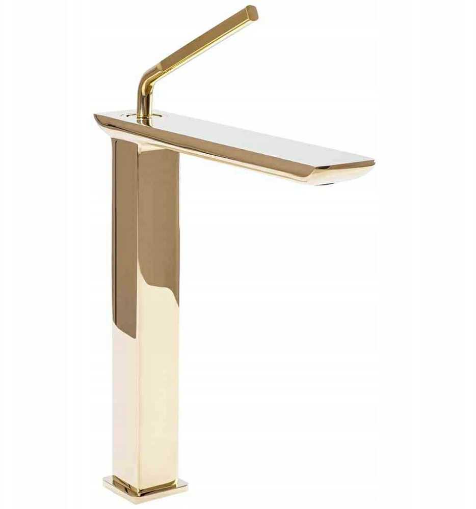 Praustuvo maišytuvas REA Modo high, Gold, žema kaina | Varle.lt