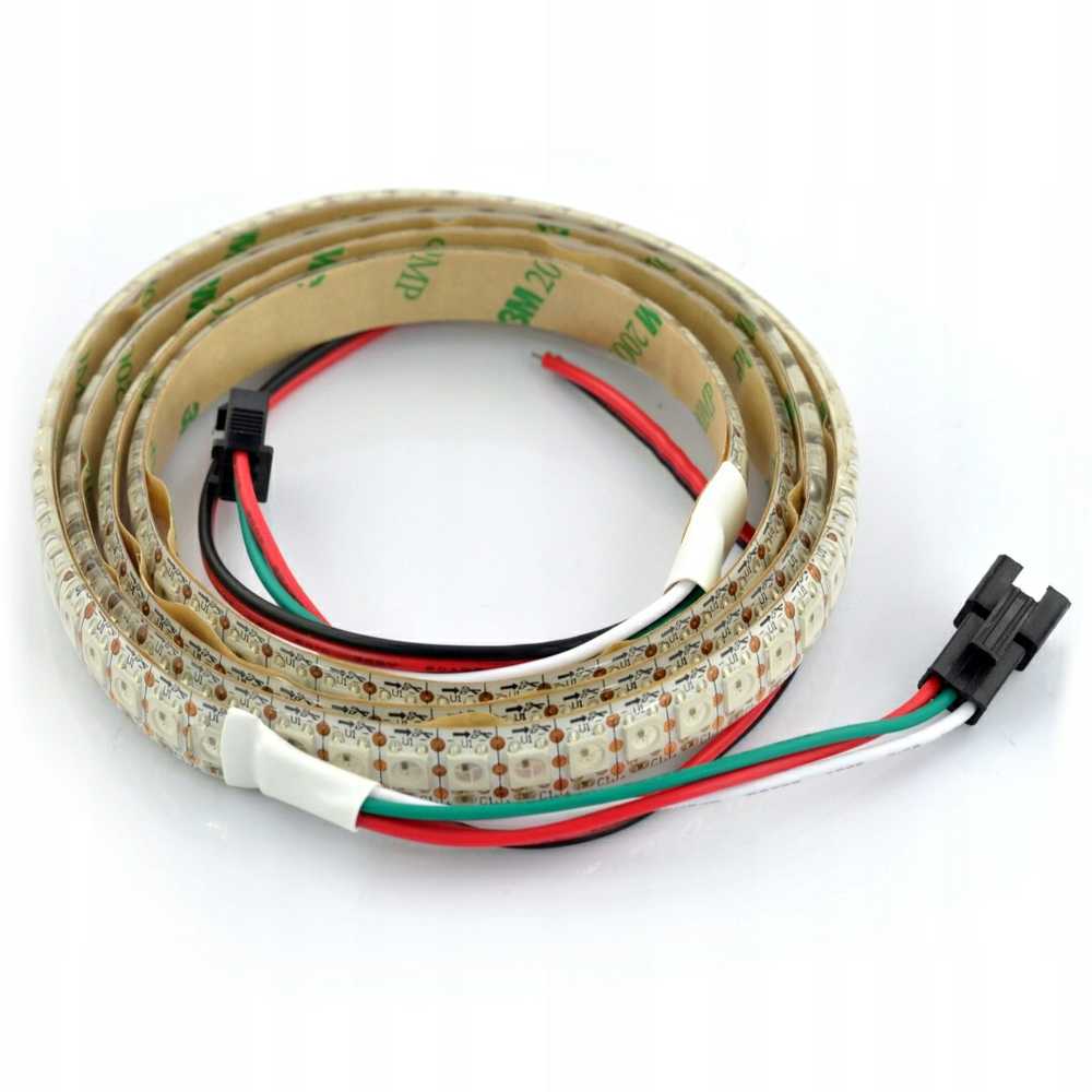 Oem RGB LED juosta WS2812B - 144 LED / m 5V - 1m, modelis - AN-05814 ...
