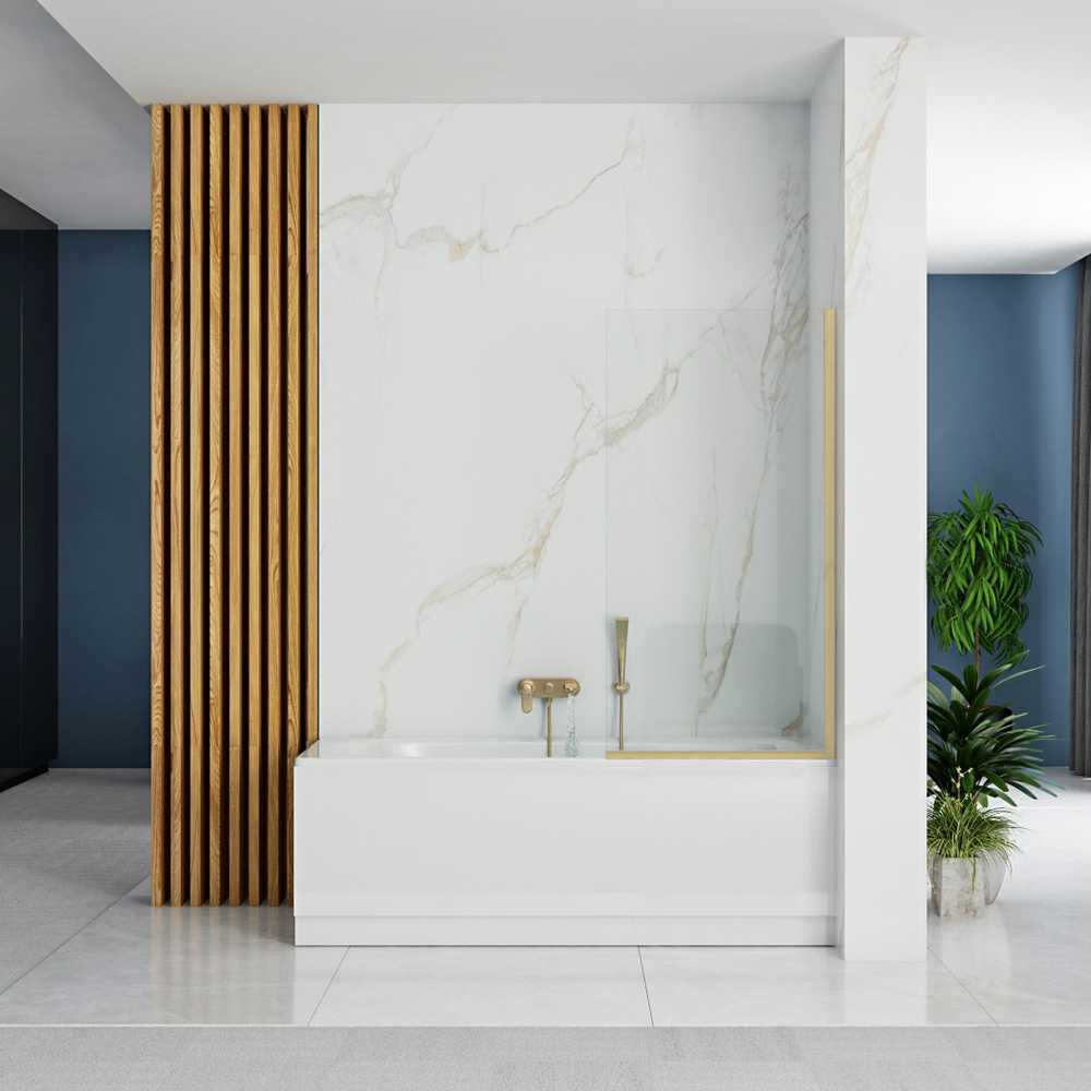 Vonios sienelė Rea Elegant Gold Brushed, modelis - RE56904, žema kaina ...