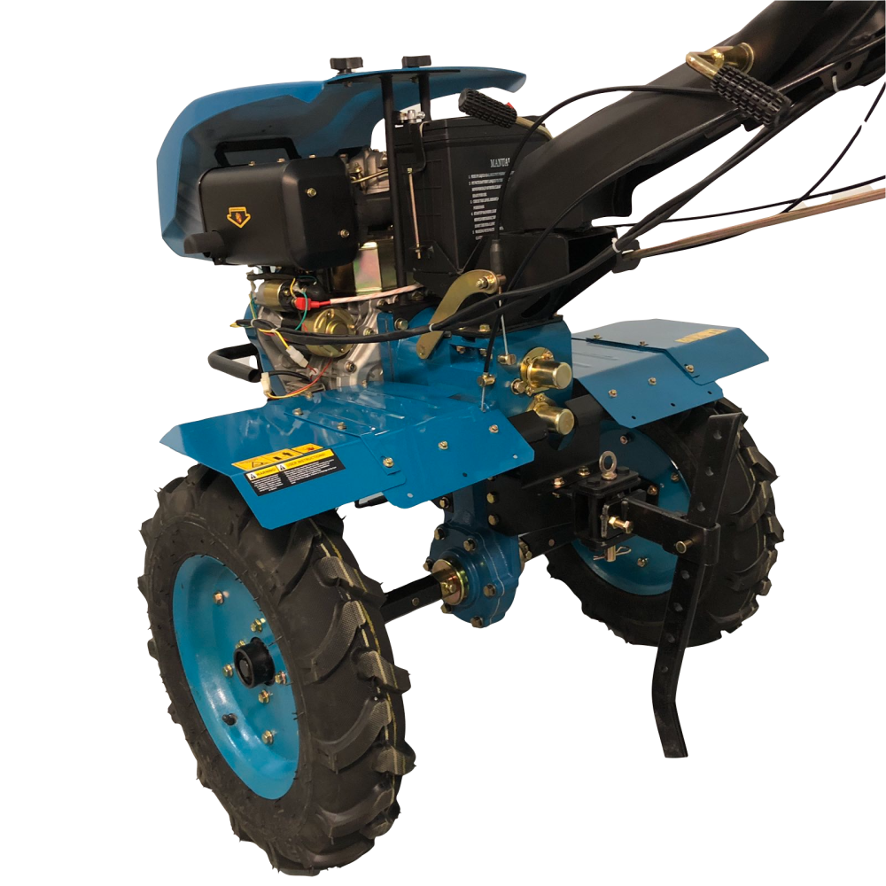 Dyzelinis Kultivatorius - Motoblokas GTM 620D 10 AG su STARTERIU + PILNAS KOMPLEKTAS DOVANŲ ...