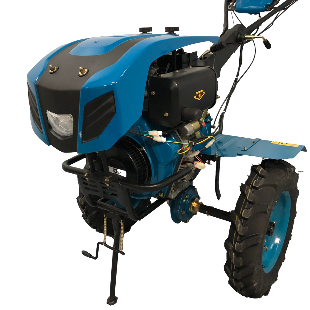 Dyzelinis Kultivatorius - Motoblokas GTM 620D 10 AG su STARTERIU + PILNAS KOMPLEKTAS DOVANŲ ...