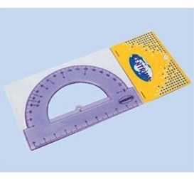 Matlankis CENTRUM, 180°, su 10cm ilgio liniuote, skaidrus, blisteryje ...