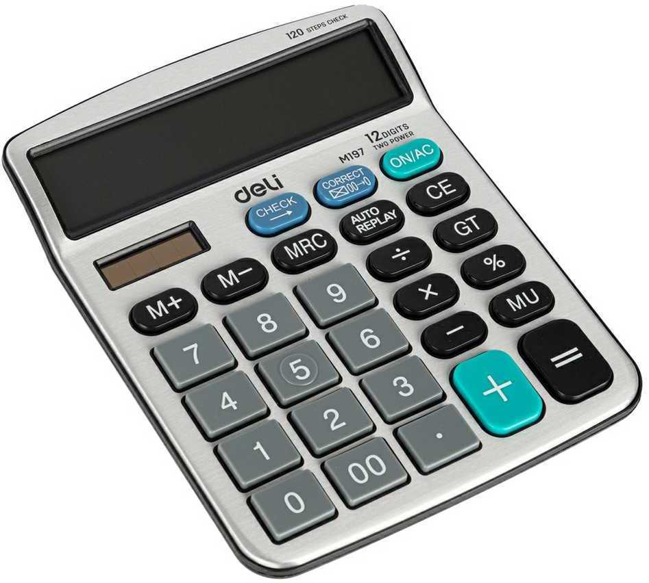 Skaičiuotuvas DELI M19710 12 skaitmenų, žema kaina | Varle.lt
