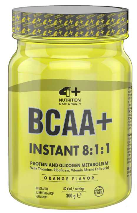 4+ Nutrition Extreme Instant BCAA 8:1:1+ 300g, žema kaina | Varle.lt