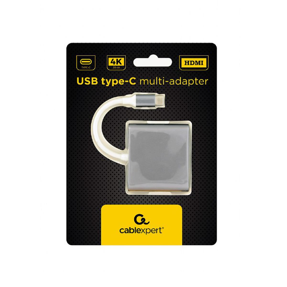 Gembird USB Type-C Multi Adapteris, žema kaina | Varle.lt