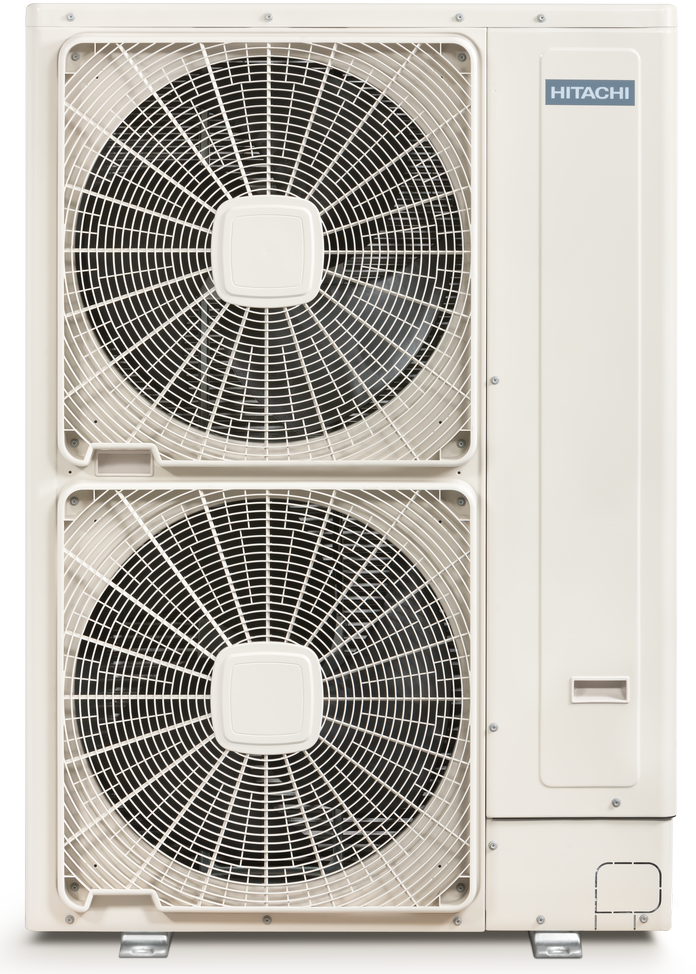 Hitachi Hvac HEAT PUMP AIR-WATER SPLIT OUTDOOR UNIT 11KW 1F R410A ...