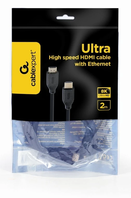 GEMBIRD Ultra High Speed HDMI laidas su Ethernet 8K Select series 2m ...