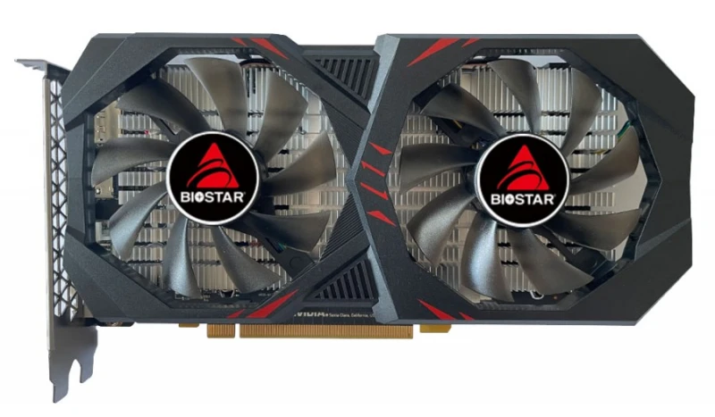 Vaizdo plokštė BIOSTAR NVIDIA GeForce GTX 1660 TI, 6 GB, GDDR6, modelis ...