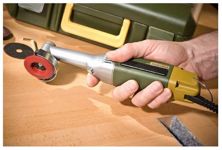 Kampinė šlifavimo mašina PROXXON LHW 220 V, modelis - ‎4676340, žema ...