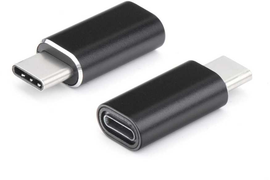 PTC Adapteris Lightning (female) to Type C (male) juodas, žema kaina ...