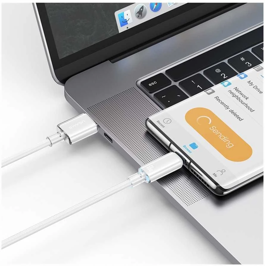 USAMS Cloud serijos 6A USB–C tipo jungtis, modelis - USA1261, žema ...